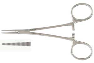 Miltex 5" Straight Halstead Mosquito Hemostat | Net32
