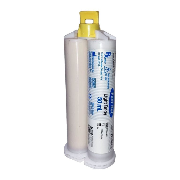 Defend VPS Impression Material, Light Body, Fast Set, 50 ml Cartridge ...