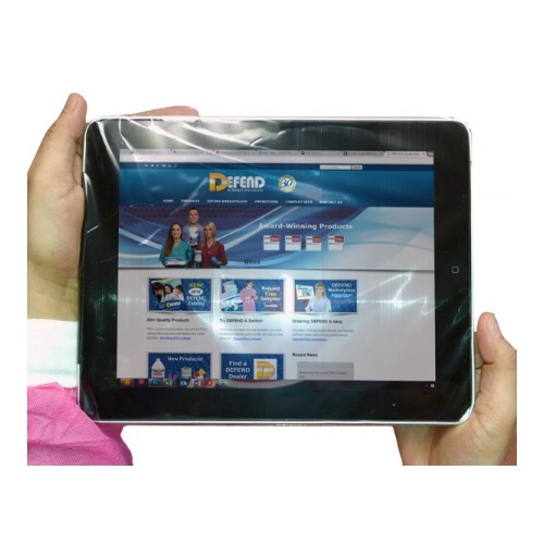 Defend Disposable plastic sleeve for tablet or iPad, 11.6" x 8.2", 100 ...