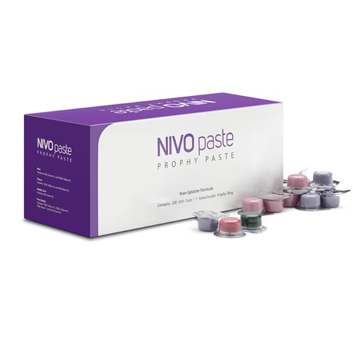 Nivo Paste Coarse Grit Assorted Flavored Prophy Paste with Fluoride 200 ...