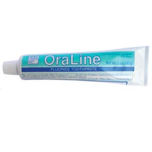 Oraline Mint Fluoride Toothpaste, 0.85 oz, 144/cs | Net32
