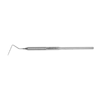 Osung PCPUNC15 Dental Probe with a Stainless Steel Handle. The working ...