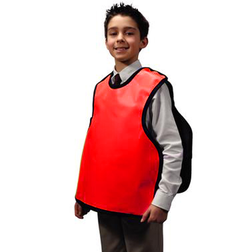 Palmero Child Pano Dual X-Ray Apron, Red Nylon with black binding, 19 7 ...