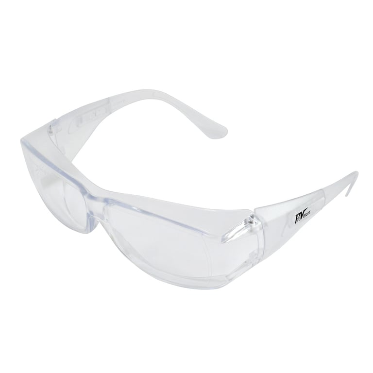 Pro-Vision ProVision Eyesaver Sleeks Eyewear, Clear Frame/Clear Lens ...