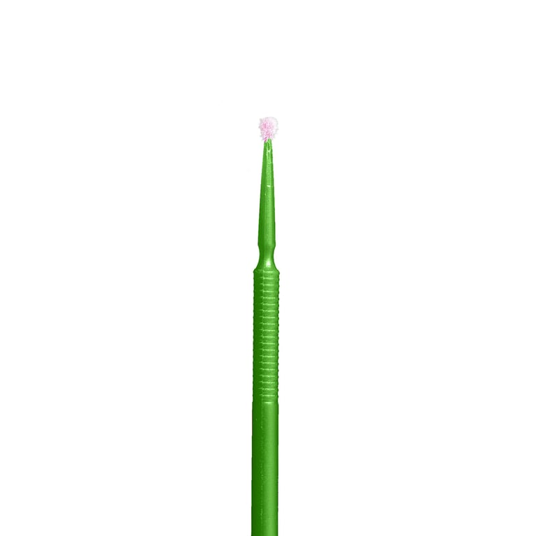 MaxMicro 2.0mm Regular Tip Micro Applicators, Green, Box of 100 | Net32