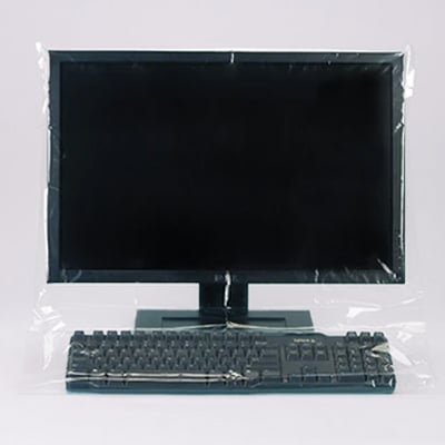 Perio Support Screen Cover 22" x 26" 250/Box. Clear Plastic Cover with ...