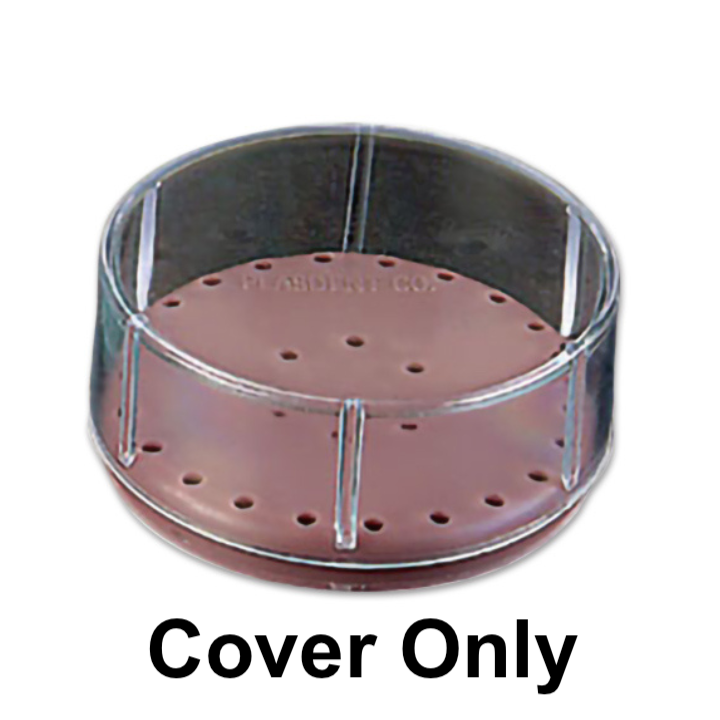 Plasdent Bur Block Cover for 400BL Bur Blocks, Clear Acrylic | Net32