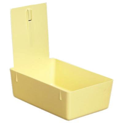 Plasdent Lab Pan - Yellow Plastic Pan with plastic center clip. 7 3/8 ...