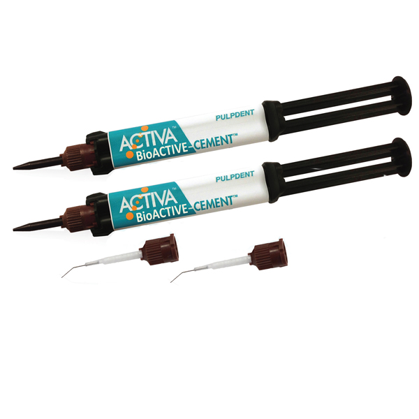 ACTIVA BioACTIVE CEMENT Value Pack: 2 x 5mL/7gm syringe A2 Opaque shade ...