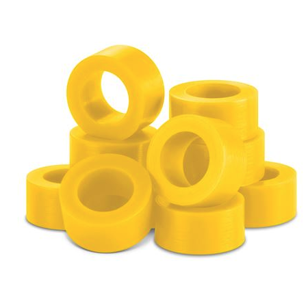 Pulpdent Yellow Silicone Color Code Instrument Rings 60/Bx. Large size ...