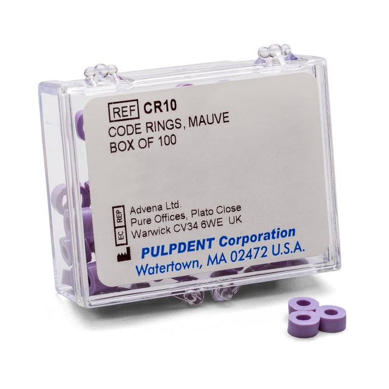 Pulpdent Mauve color coded instrument rings safe for all types | Net32