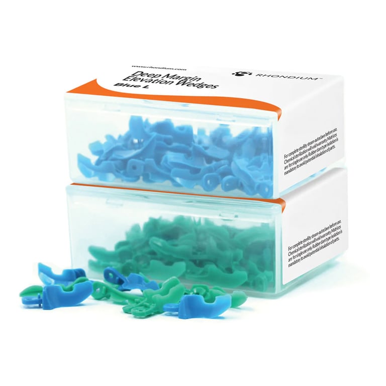 Rhondium Deep Margin Elevation / Cementing Wedges, Mixed, 100/Pk | Net32
