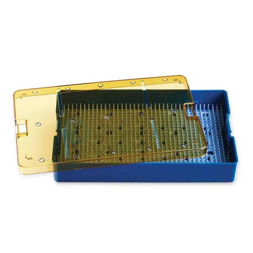 SteriBest Micro Instrument Tray - 10" x 6" x 1.5". Consists of Base ...