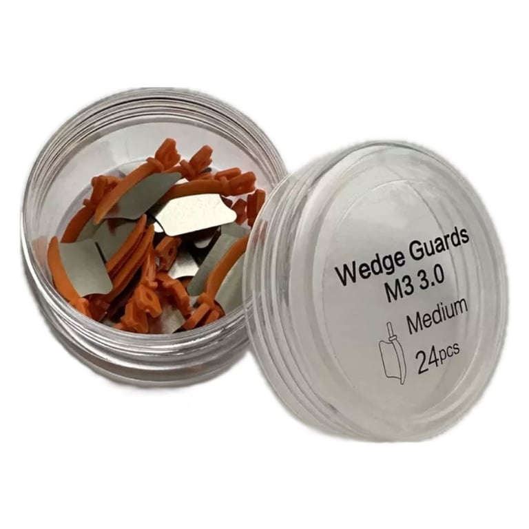 RMH3 Dental Medium Wedge Guards, Orange, 24/Box | Net32