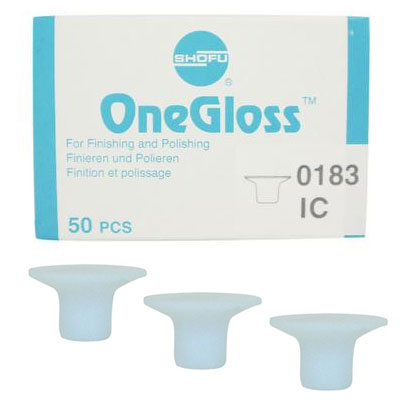 OneGloss IC (Inverted Cone), Unmounted 50/Pk. One-step silicone ...