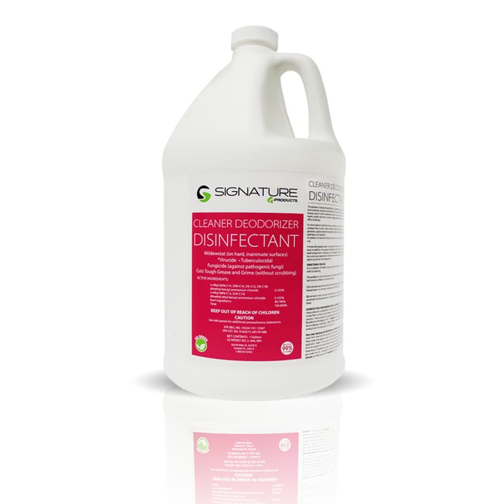 Signature Surface Disinfectant Cleaner, 1 Gallon bottle. Hospital grade ...