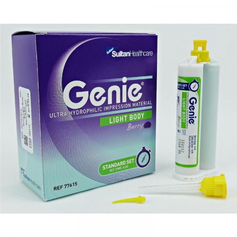 Genie VPS Impression Material - Light Body, Standard Set Berry Flavor ...