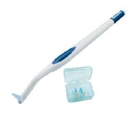 Proxabrush Snap-On Interdental Brush Starter Kit, Tapered. Kit contains ...