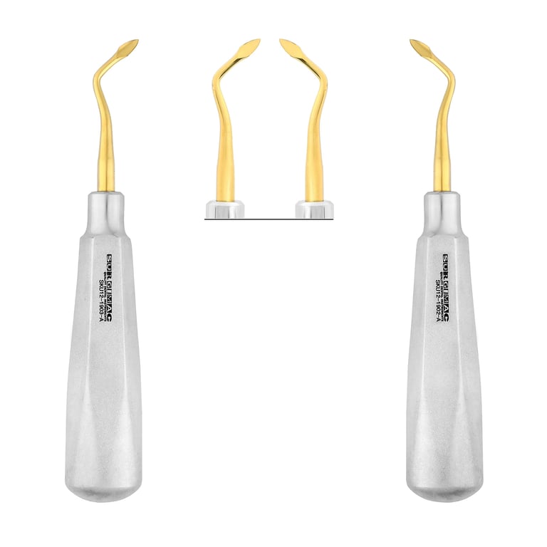 Air Series Spade Elevator Set, Left & Right, (TiN) Coated Gold Tips ...