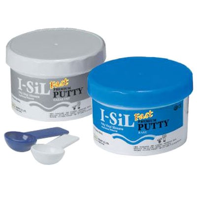 I-Sil Premium Fast Set Putty: 300ml Base & 300ml Catalyst, 1:1 mixing ...