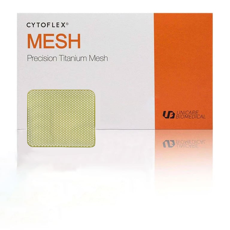 Cytoflex Mesh M4-500 Precision Titanium Mesh Membrane, 30 mm x 40 mm, 1 ...