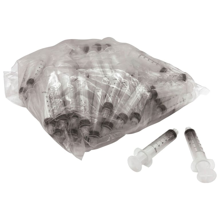 Vista Apex Luer Lock Syringes, 6cc, 100/Box | Net32