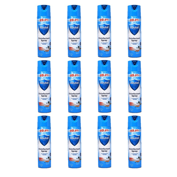 Abutol Antibacterial 75% Ethanol Disinfectant Spray Linen and Lilac ...