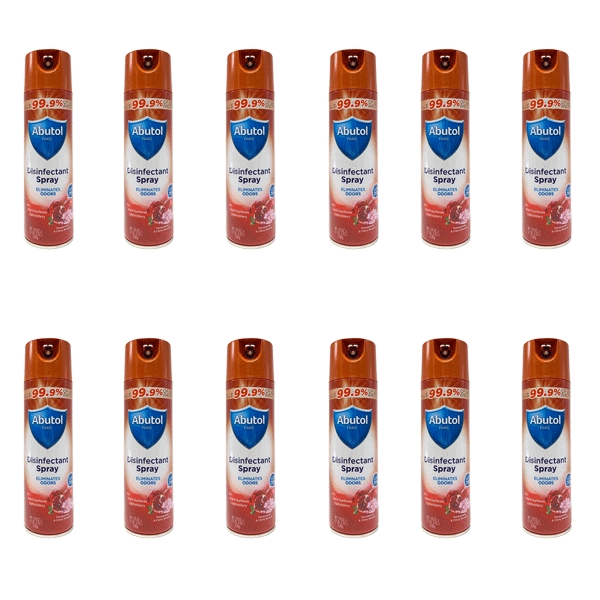 Abutol Antibacterial 75% Ethanol Disinfectant Spray Pom and Cherry 19oz ...