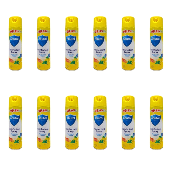 Abutol Antibacterial 75% Ethanol Disinfectant Spray Lemon Mint 19oz ...