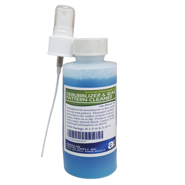 aDS Debubblizer and Wax Pattern Cleaner 4oz Spray Bottle. Versatile ...