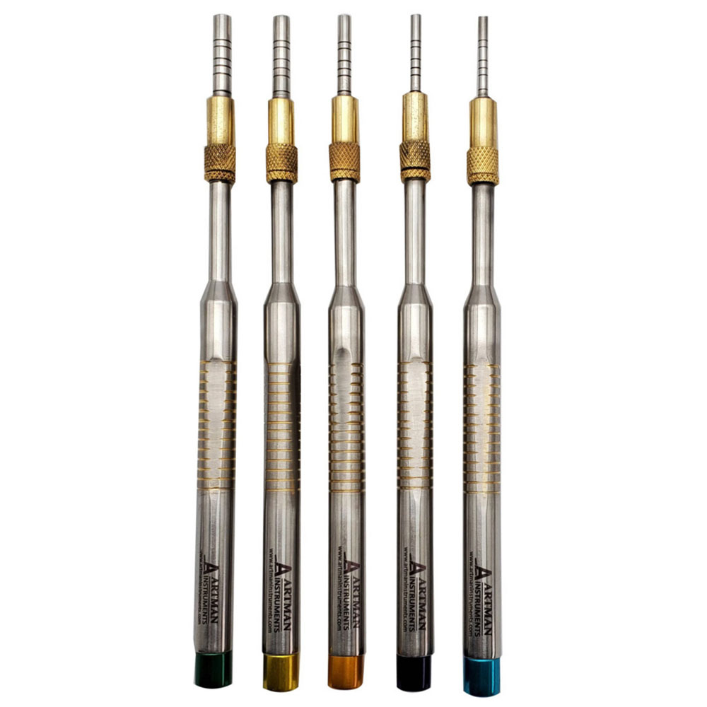 Artman Instruments Straight Osteotomes with Adjustable Screw Concave ...