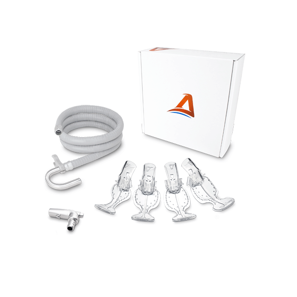 VacuLUX Portable Isolation System Bundle with Assorted Mouthpieces | Net32