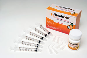 HurriPAK Periodontal Anesthetic Kit - Pina Colada Flavor. Contains: 1 ...
