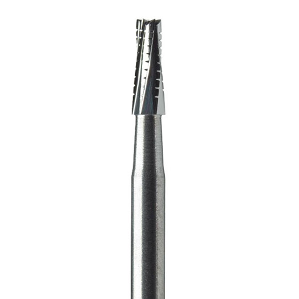 Cargus FG #701 Taper Fissure Crosscut Carbide Bur, 10/Pk | Net32