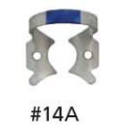Hygenic Fiesta Color Coded Clamps. #14A (dark blue) winged metal dam ...