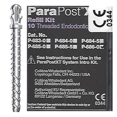 ParaPost XT Size 6, P686-0 Black .060" (1.5mm) Titanium Alloy Post ...