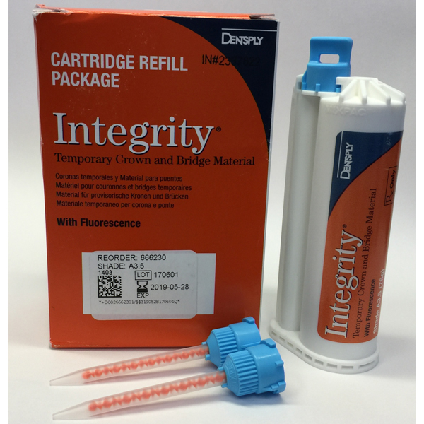 Integrity A3.5 Refill - EXPORT PACKAGE - Temporary Crown and Bridge ...