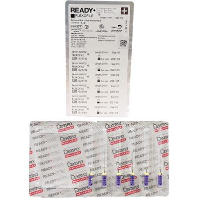 ReadySteel FlexoFile #10, 31mm Stainless Steel - Pre-Sterilized, 6/Pk ...