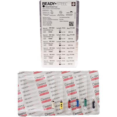 ReadySteel Hedstrom File 21mm #15-40, 6/Pk. Stainless steel with ISO ...