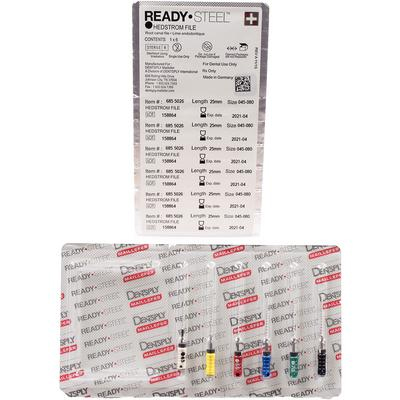 ReadySteel Hedstrom File 25mm #45-80, 6/Pk. Stainless steel with ISO ...
