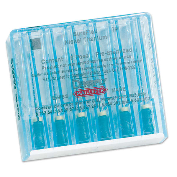 SureFlex #20 nickel-titanium file, 21 mm, box of 6 files | Net32