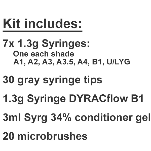 Esthet-X Flow Syringe Intro Kit | Net32