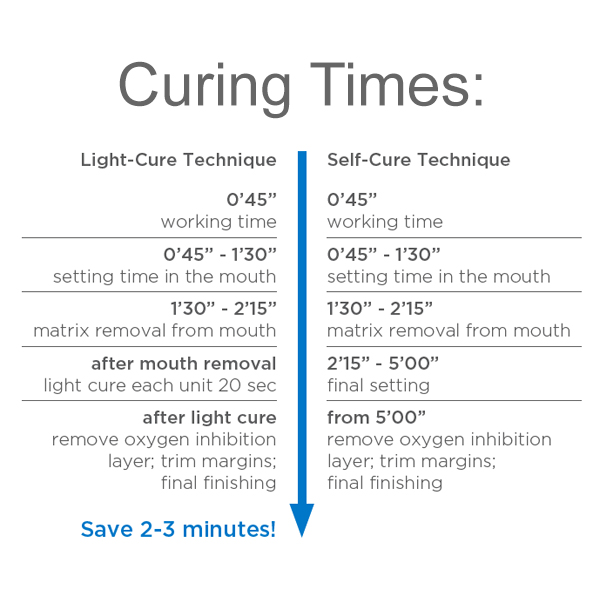 Integrity Multi-Cure Shade A3.5, 76gm Cartridge Refill and 15 Mixing ...