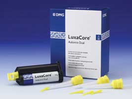 Luxacore Automix Dual White Refill Package - Dual Cure Composite Core ...