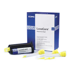 Luxacore Automix Dual White Introductory Kit - Dual Cure Composite Core ...