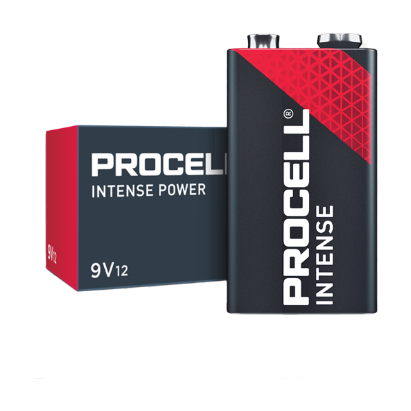 Procell Intense 9V All-Purpose Battery, 12/Bx, Case of 6 Boxes | Net32