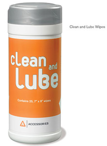 Clean & Lube Emollient Wipes, Canister of 25 Wipes | Net32