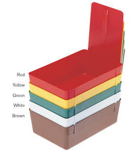 DUX Dental Dux Lab Pan - Green, Stain-resistant, High-impact Molded ...