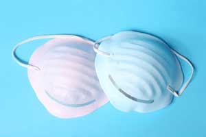 House Brand Pink Molded Cone Face Mask. Box of 50 masks. Due to COVID ...