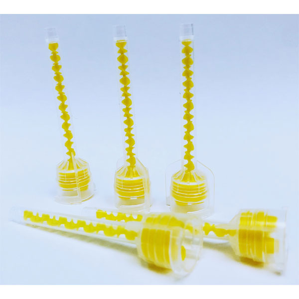 House Brand High Performance Mixing Tips - Small, Clear with Yellow ...